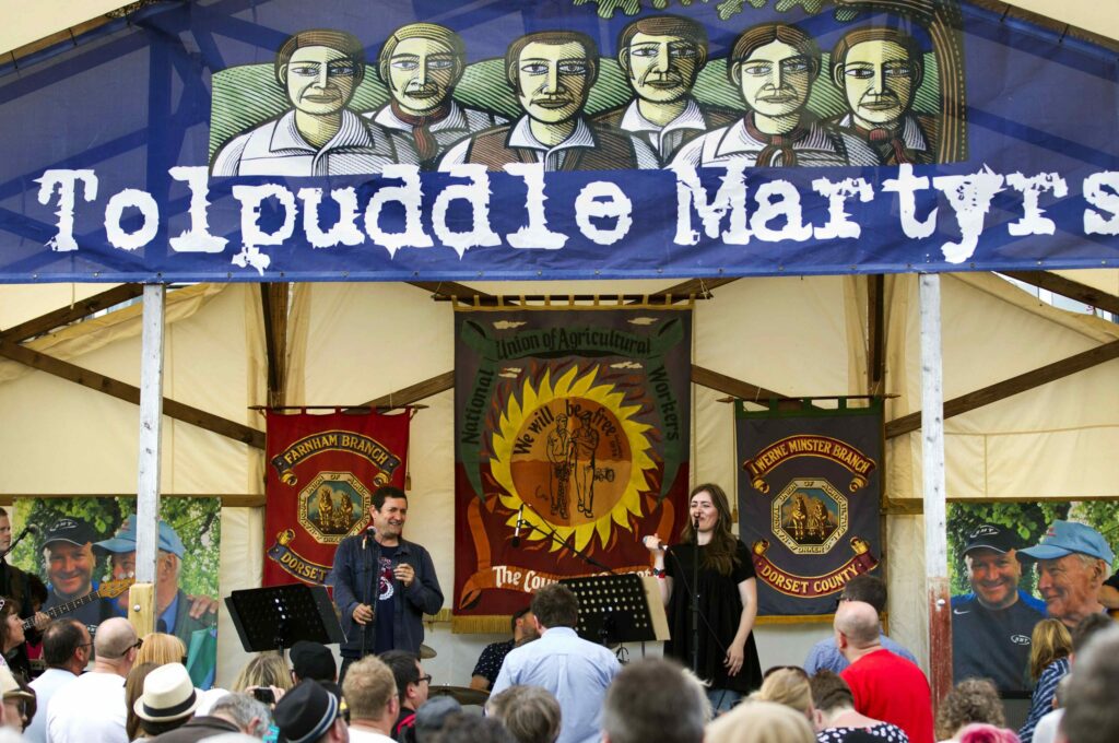 Poetry And Compering At The Tolpuddle Martyrs Festival - Janine Booth